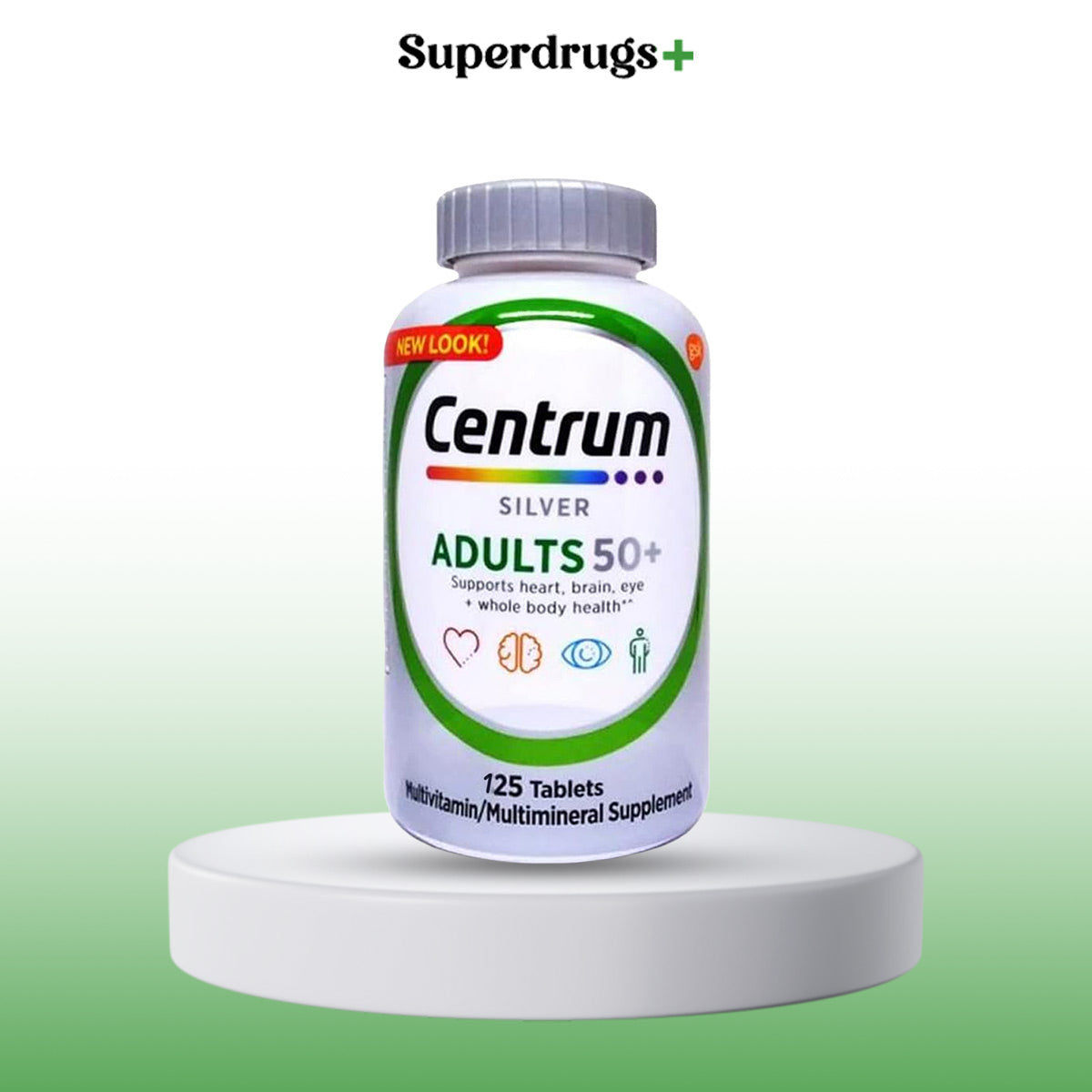 Centrum Silver Adult 50+ Tablets 125s – Superdrugs