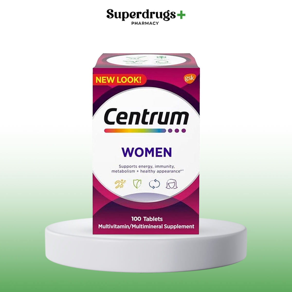 Centrum Women Tablets 100s – Superdrugs